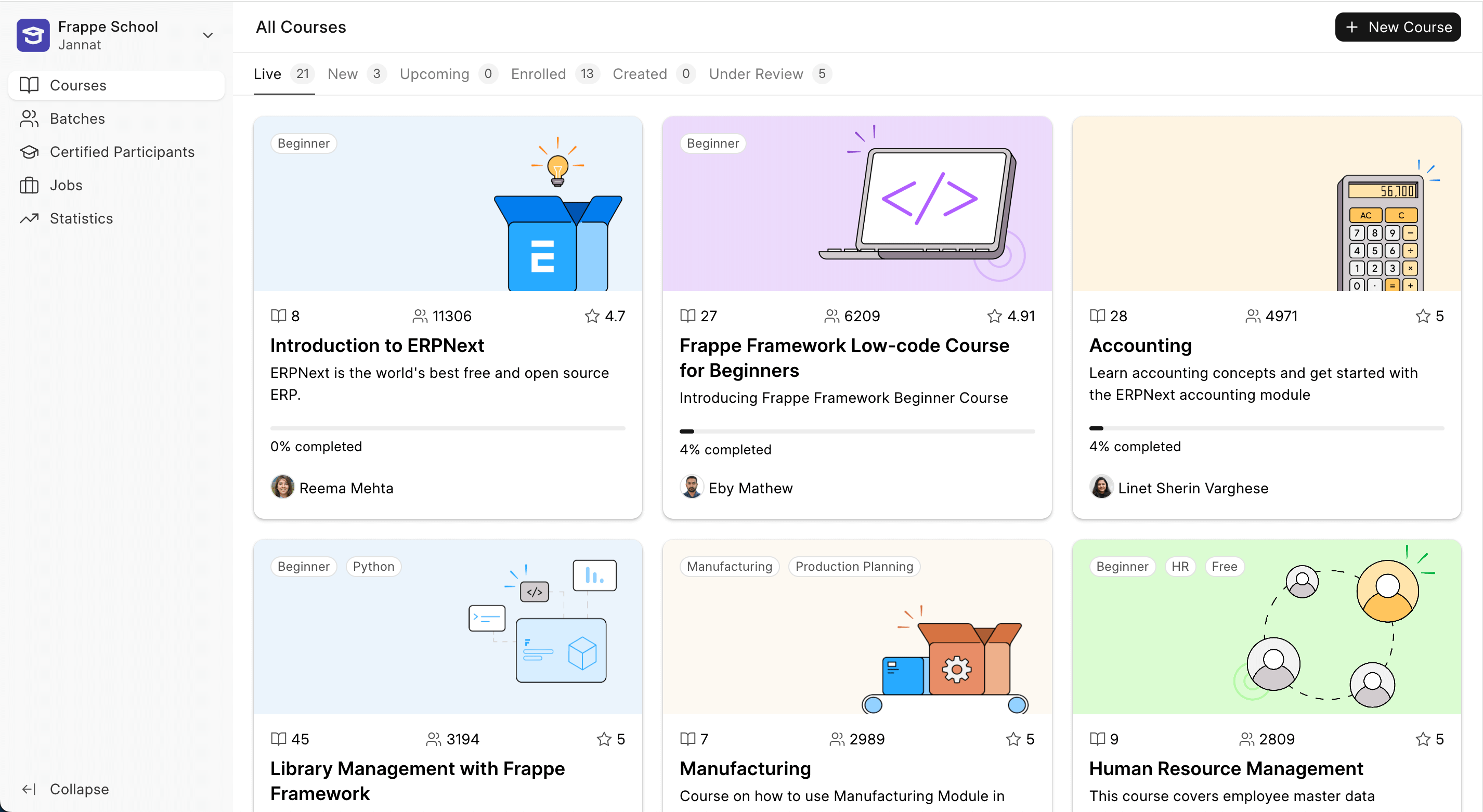 Frappe LMS - MBW Digital